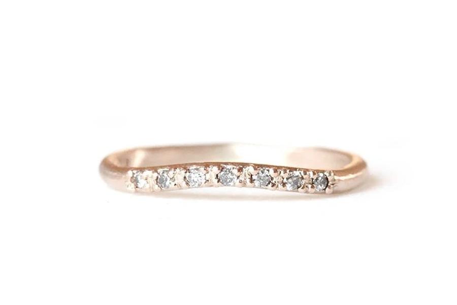 Primrose Salt + Pepper Diamond Ring – Andrea Bonelli