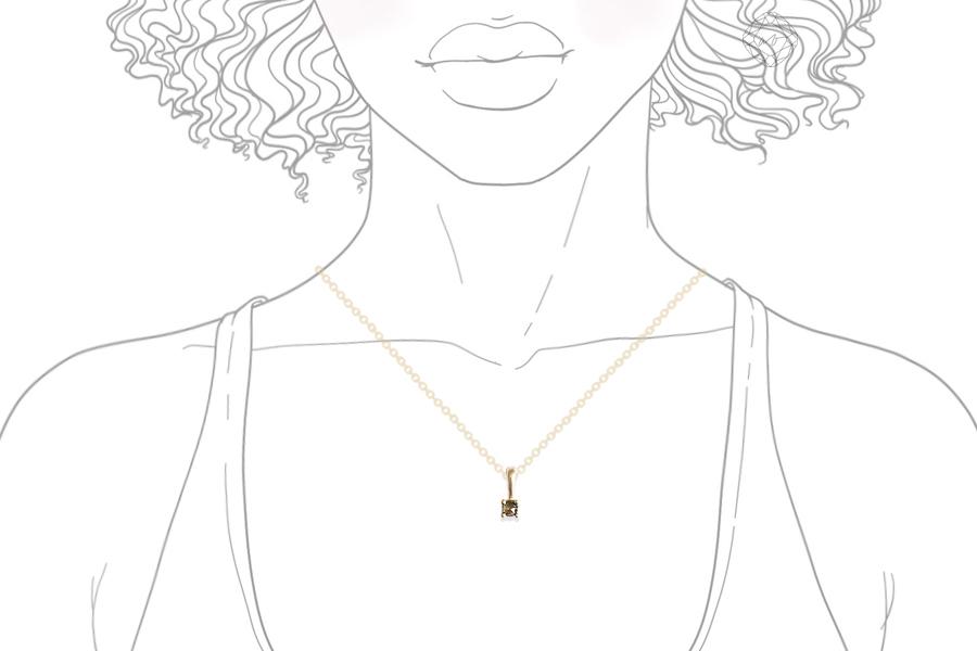 Rose Cut Diamond Necklace No 3 – Andrea Bonelli